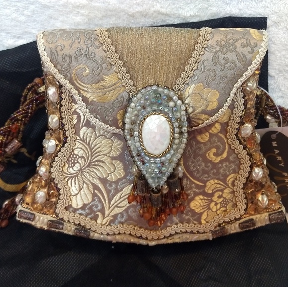 Mary Frances | Bags | Mary Frances Small Beaded Shoulder Bag | Poshmark